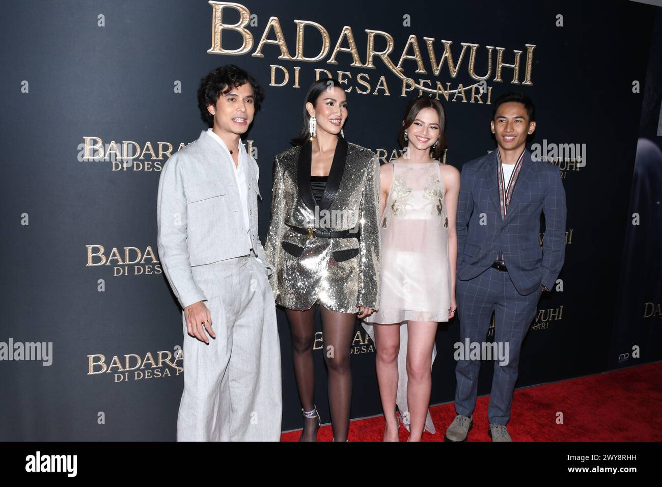 Los Angeles, California, USA 4th April 2024 (L-R) Actor Jourdy Pranata ...