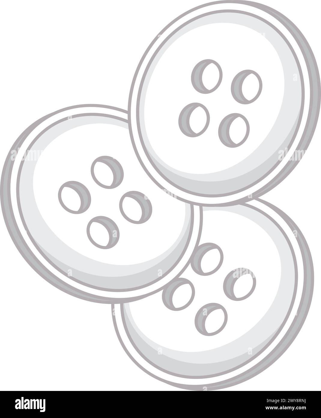 Uniform with buttons Stock Vector Images - Alamy