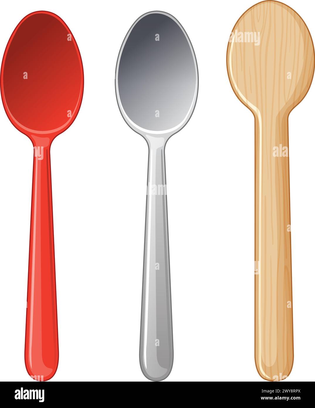 Variety of materials Stock Vector Images - Alamy