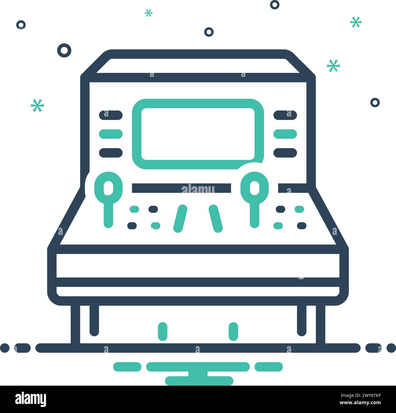 Icon for arcade games, arcade Stock Vector Image & Art - Alamy