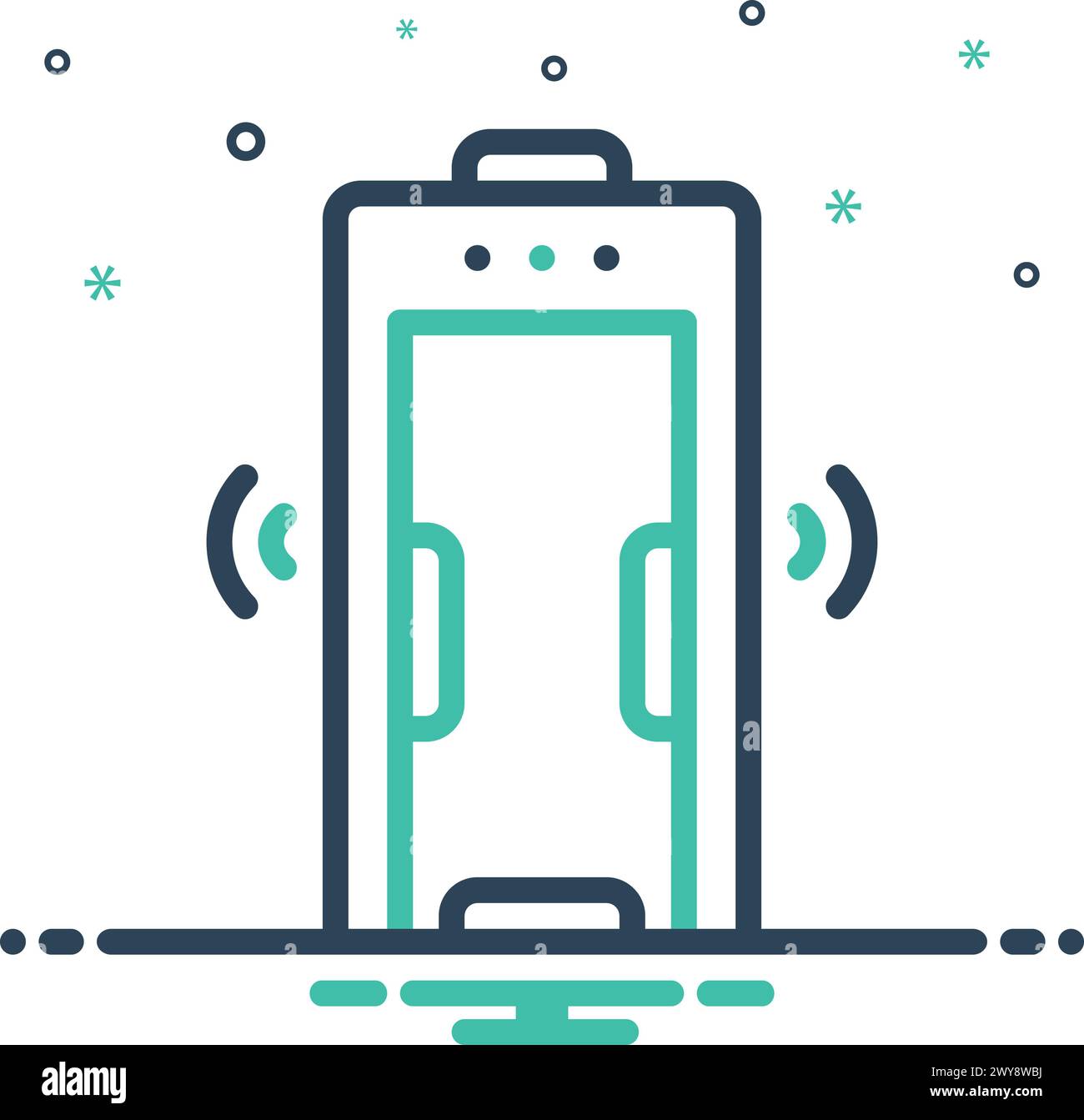 Icon for detector, sensor Stock Vector Image & Art - Alamy