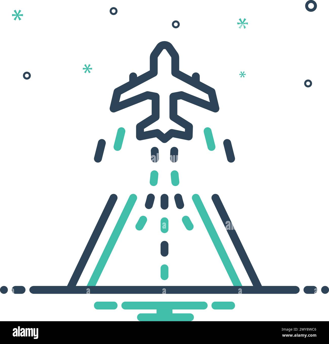 Icon for take off, leave Stock Vector Image & Art - Alamy