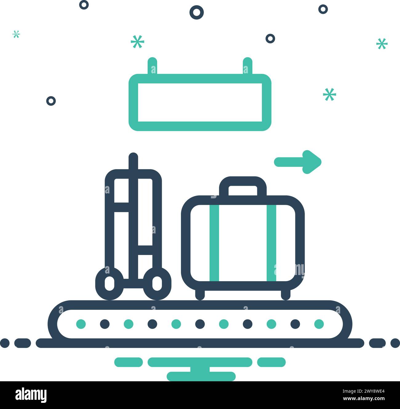 Left luggage sign hi-res stock photography and images - Alamy