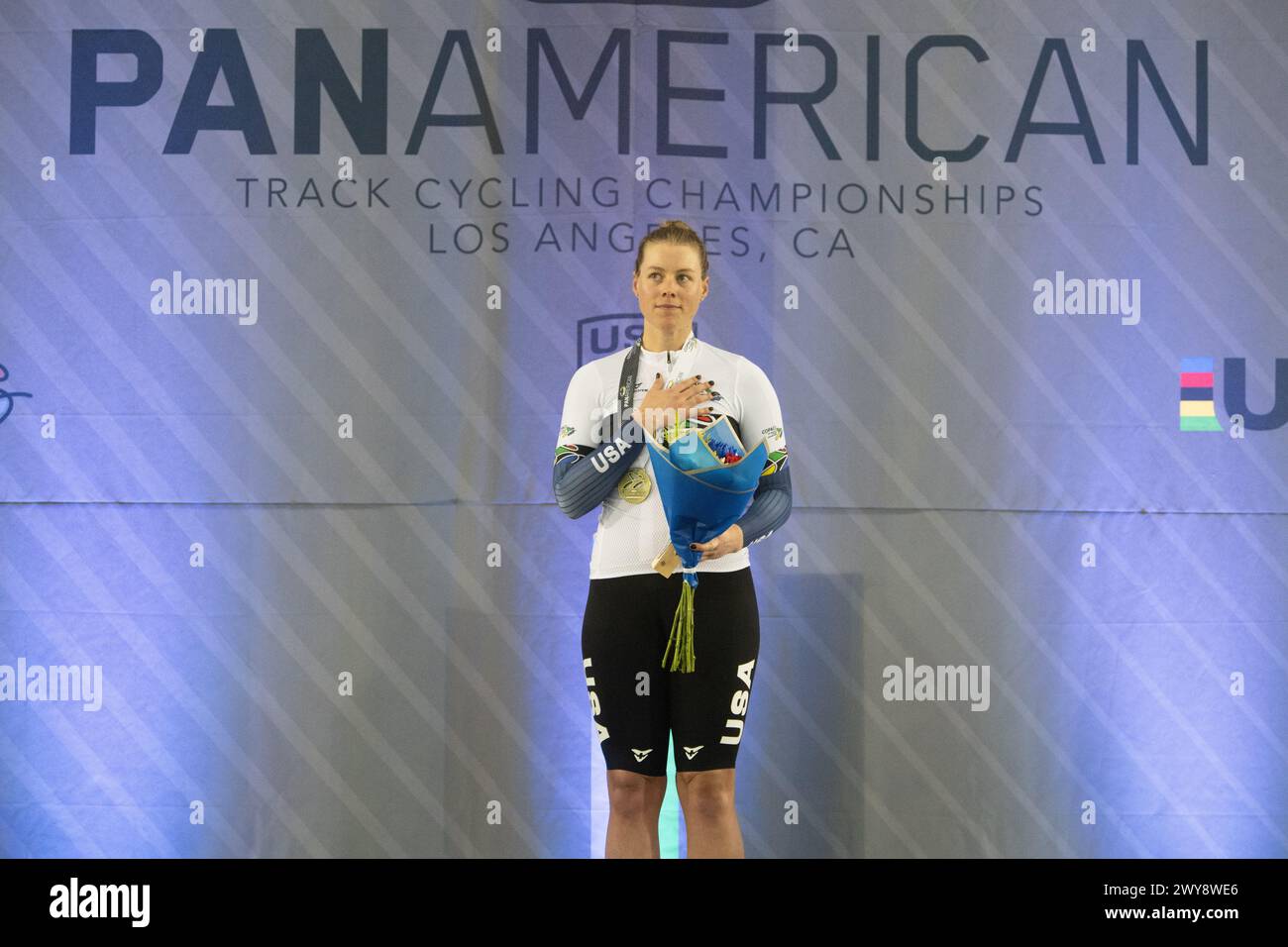 Los Angeles, California, USA. 4th Apr, 2024. Jennifer Valente of the ...