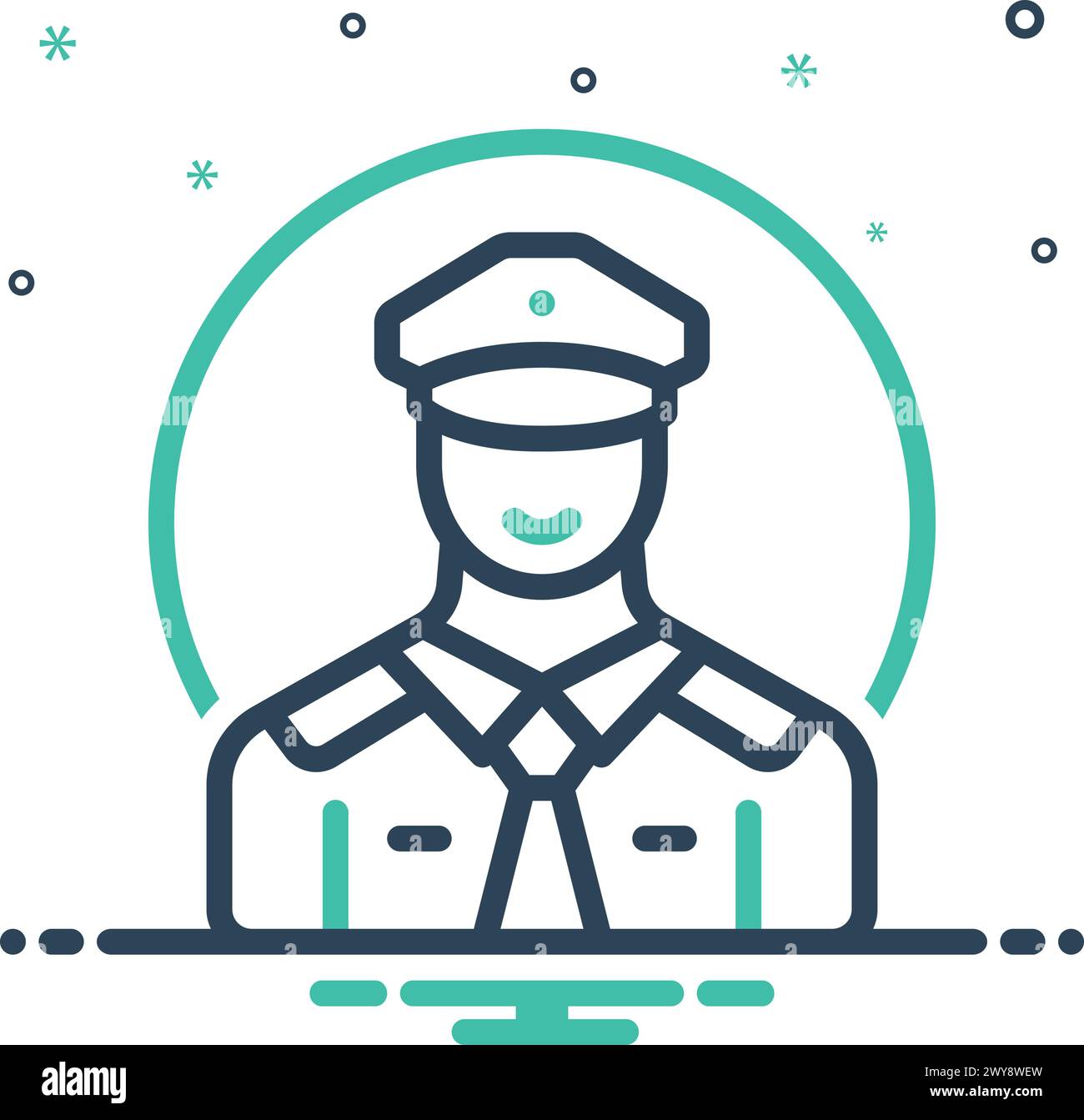 Icon for pilot, aviator Stock Vector Image & Art - Alamy