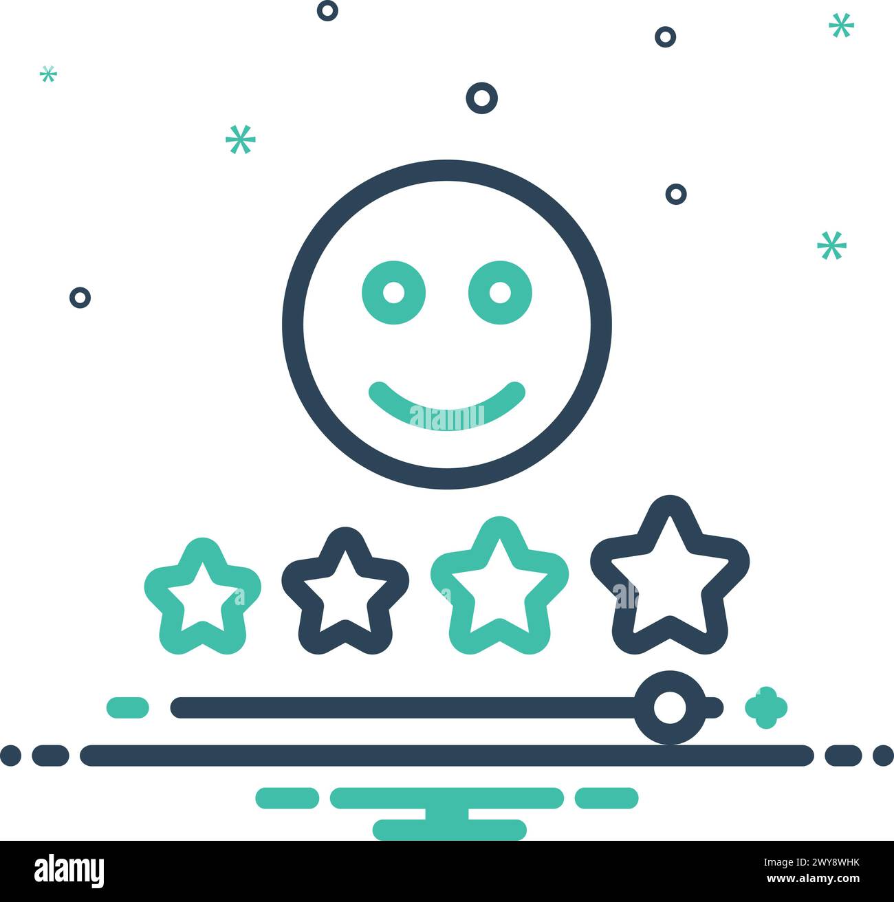 Icon for customer satisfaction, review Stock Vector Image & Art - Alamy