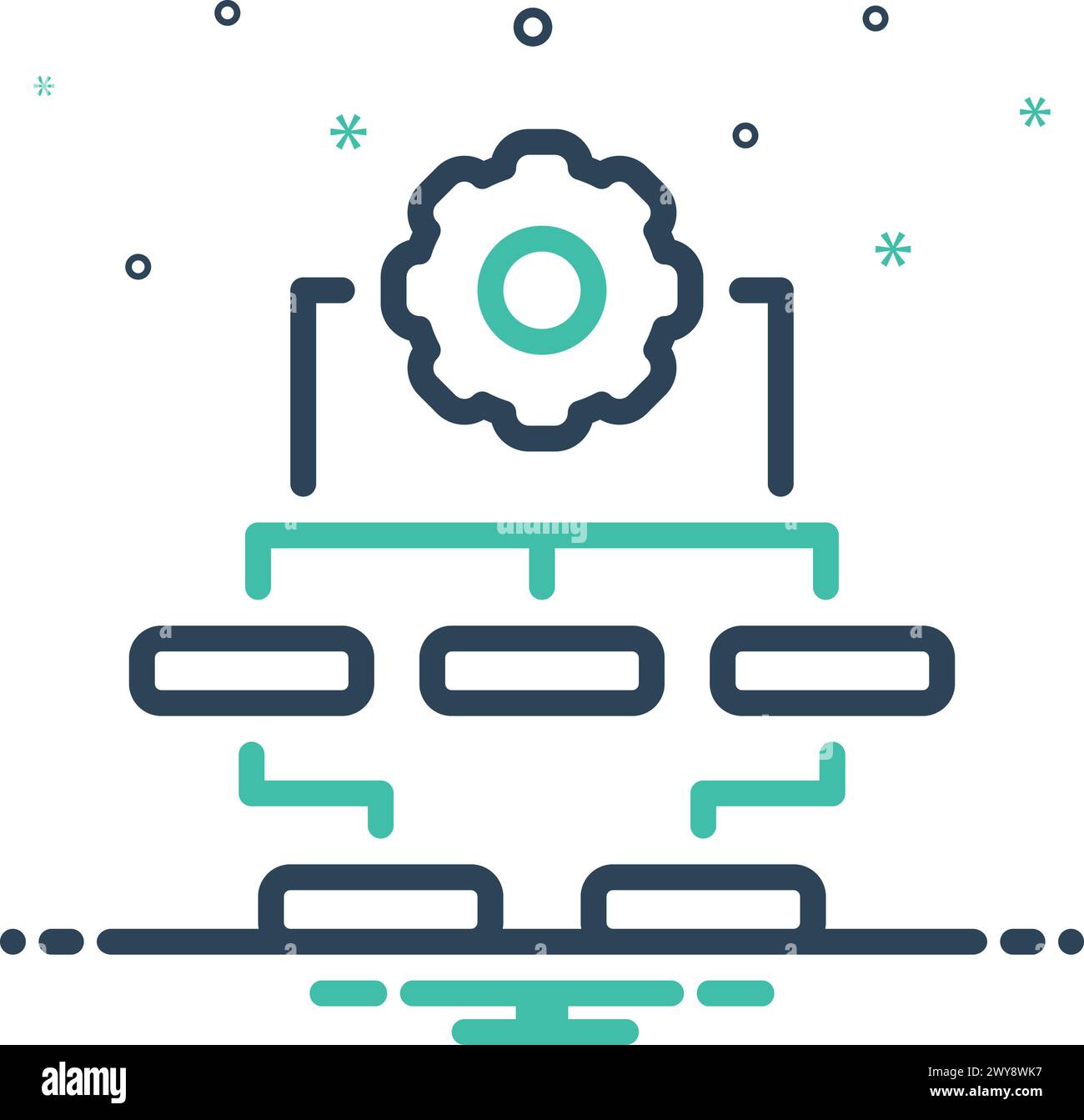 Progress representation Stock Vector Images - Alamy