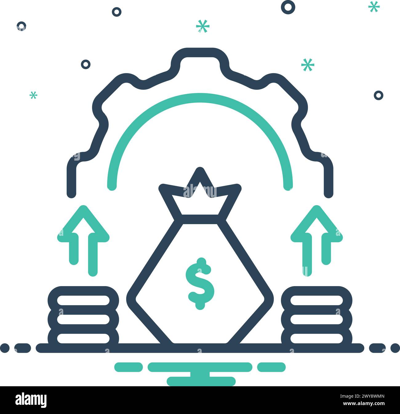 Cost money Stock Vector Images - Alamy