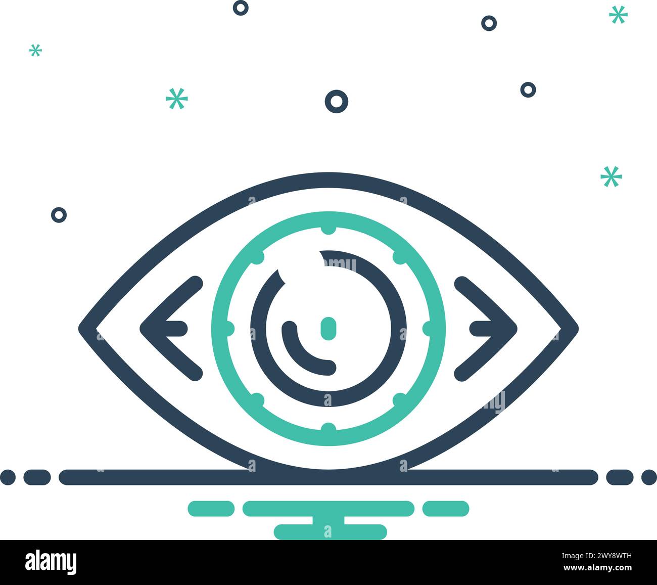 Icon for vision, eye Stock Vector Image & Art - Alamy