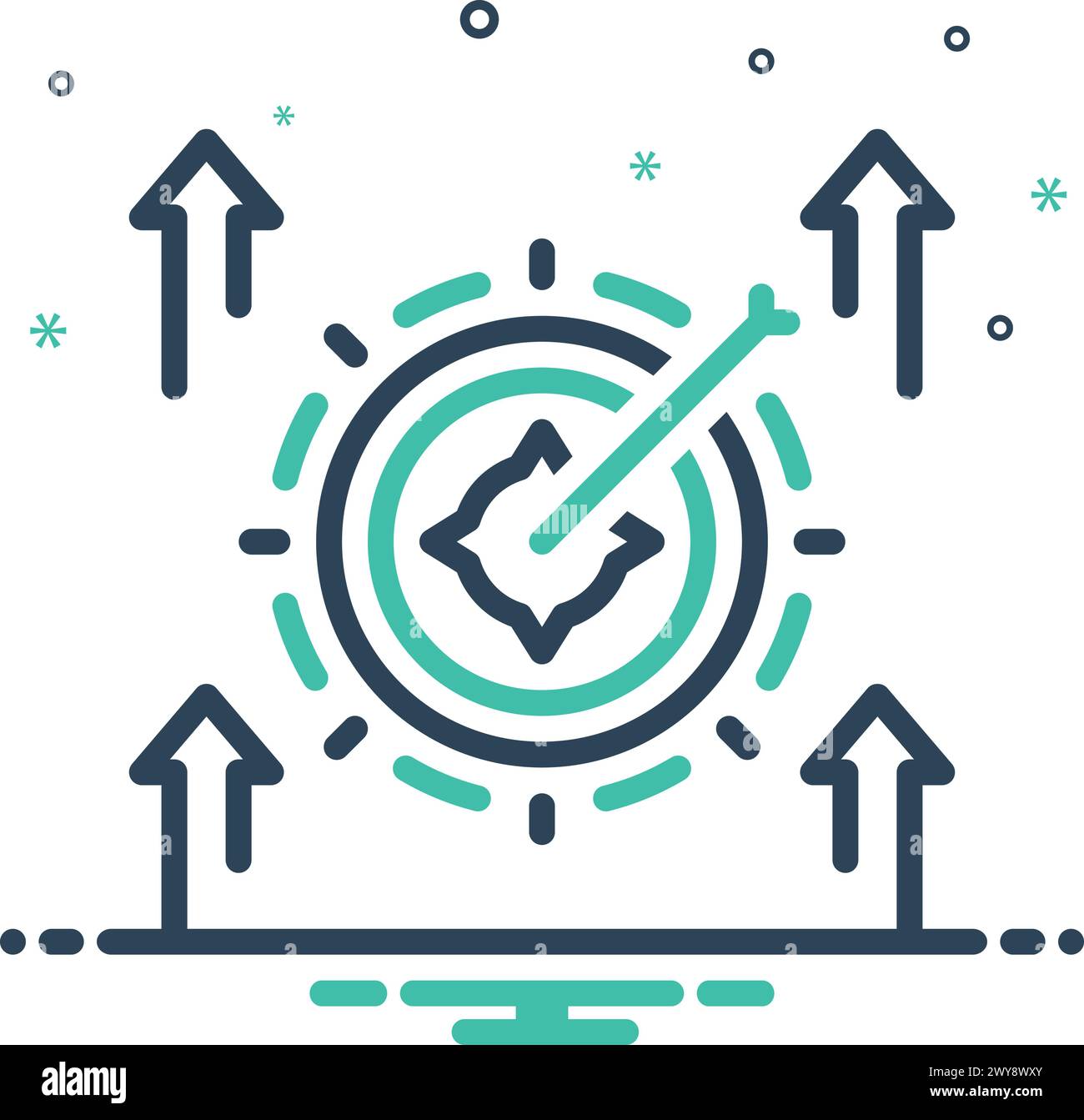 Strategic focus Stock Vector Images - Alamy