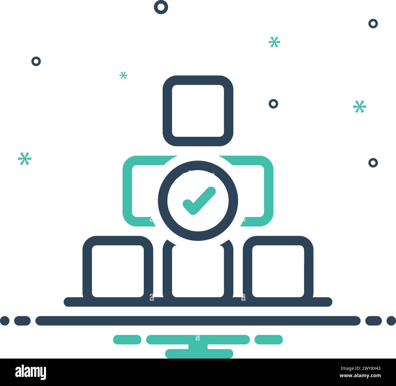 Finished blocks Stock Vector Images - Alamy