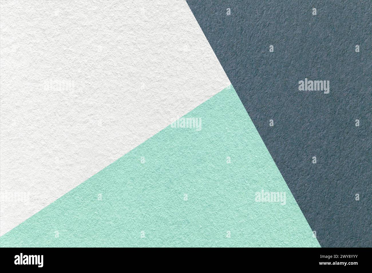 Texture of craft white, gray and cyan shade color paper background ...