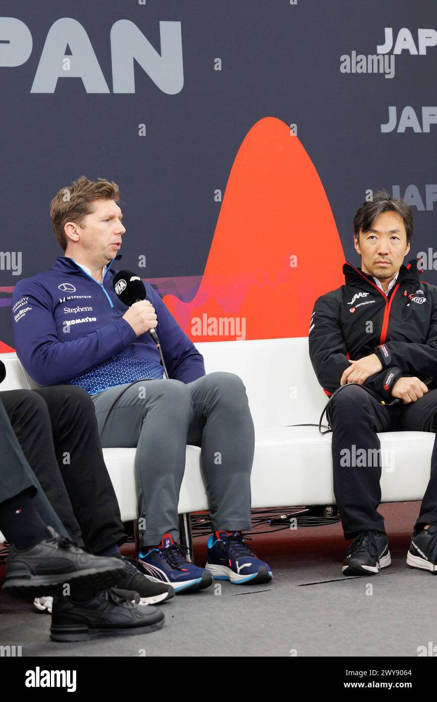 VOWLES James, Team Principal of Williams Racing, portrait, conference ...