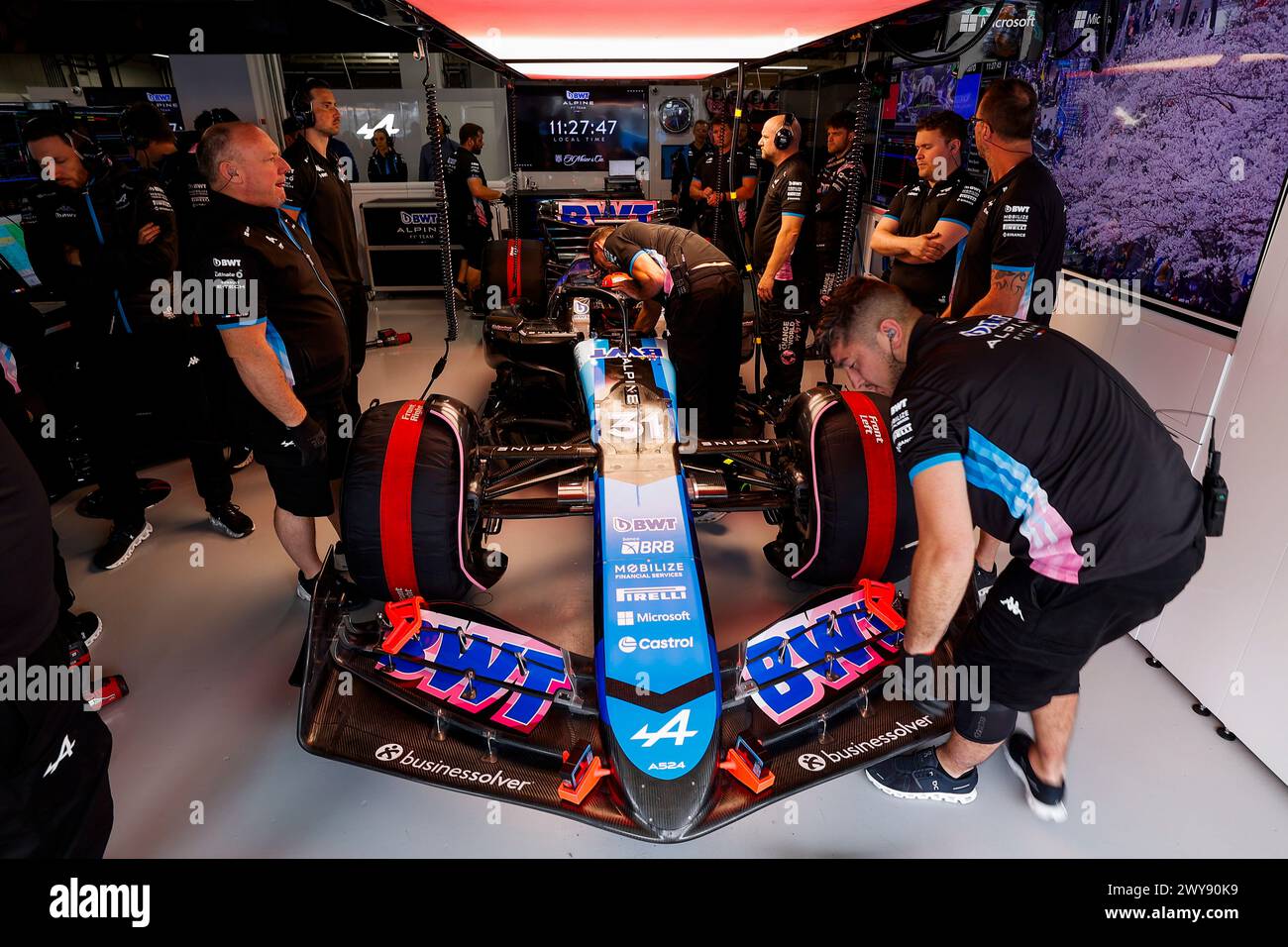 Suzuka, Japon. 05th Apr, 2024. 31 OCON Esteban (fra), Alpine F1 Team ...
