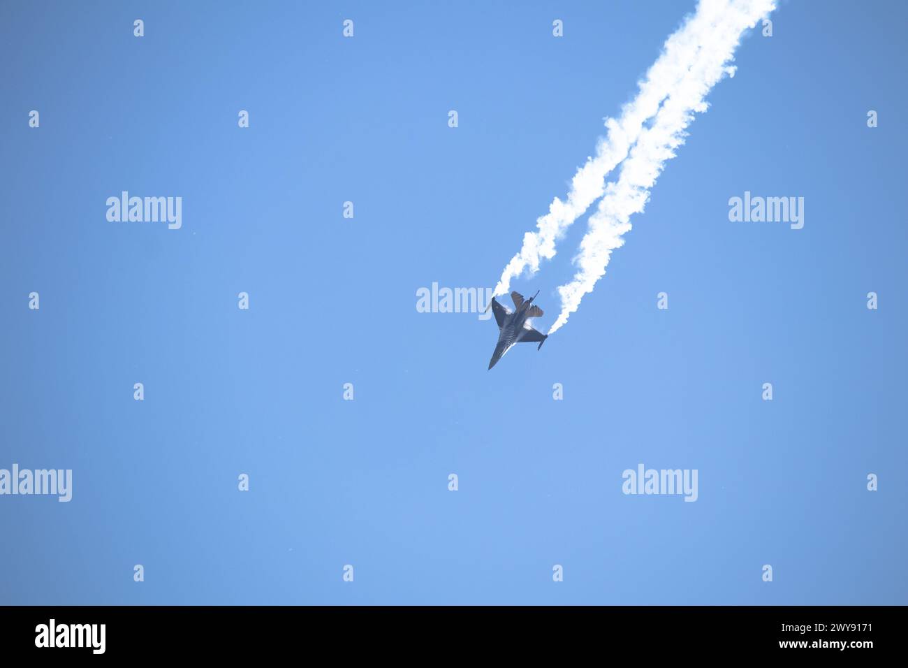 Istanbul, Atatürk Airport, Turkey- 28.04.2023 Soloturk. F-16 fighter ...