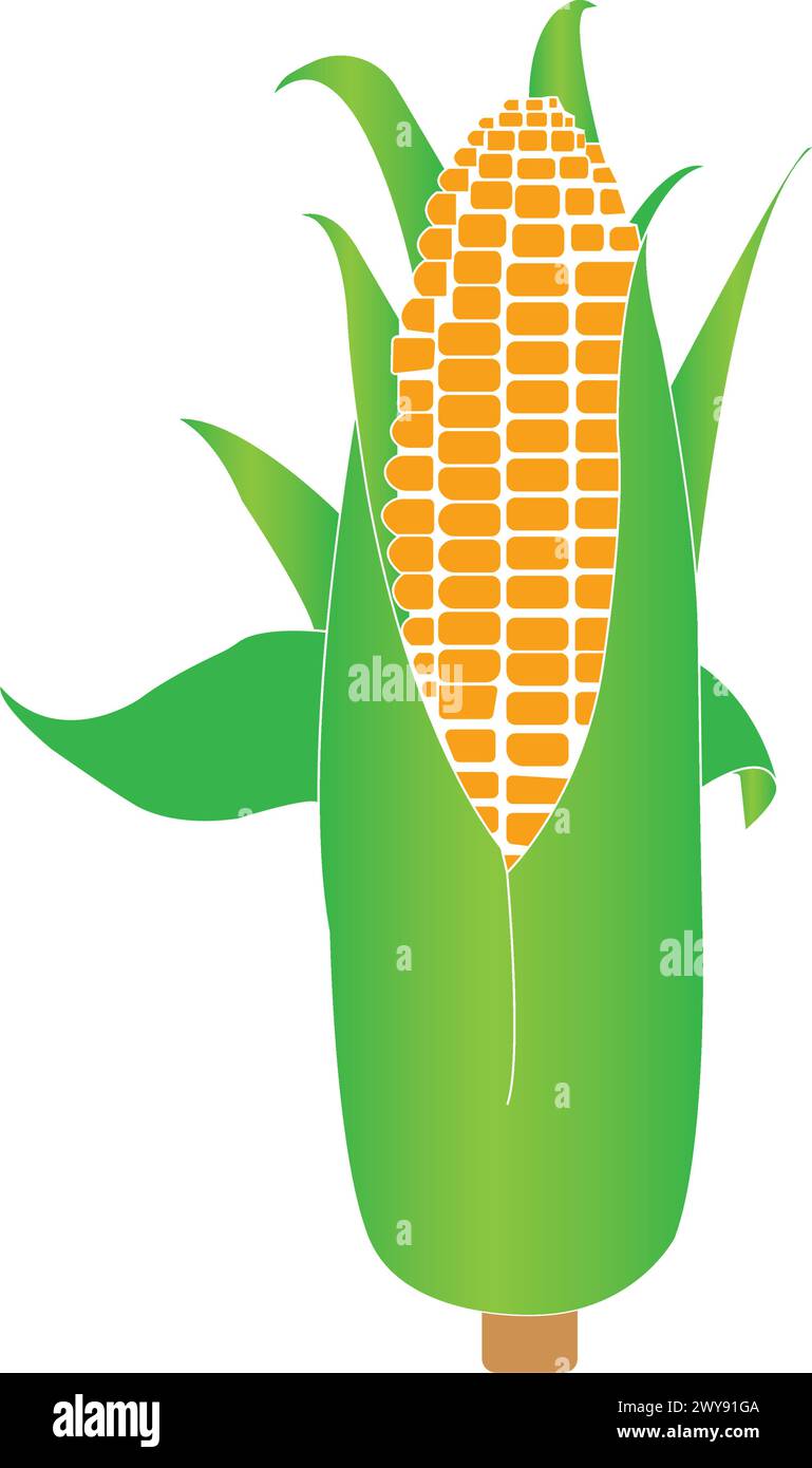 Corn icon, vector design element,illustration template Stock Vector ...
