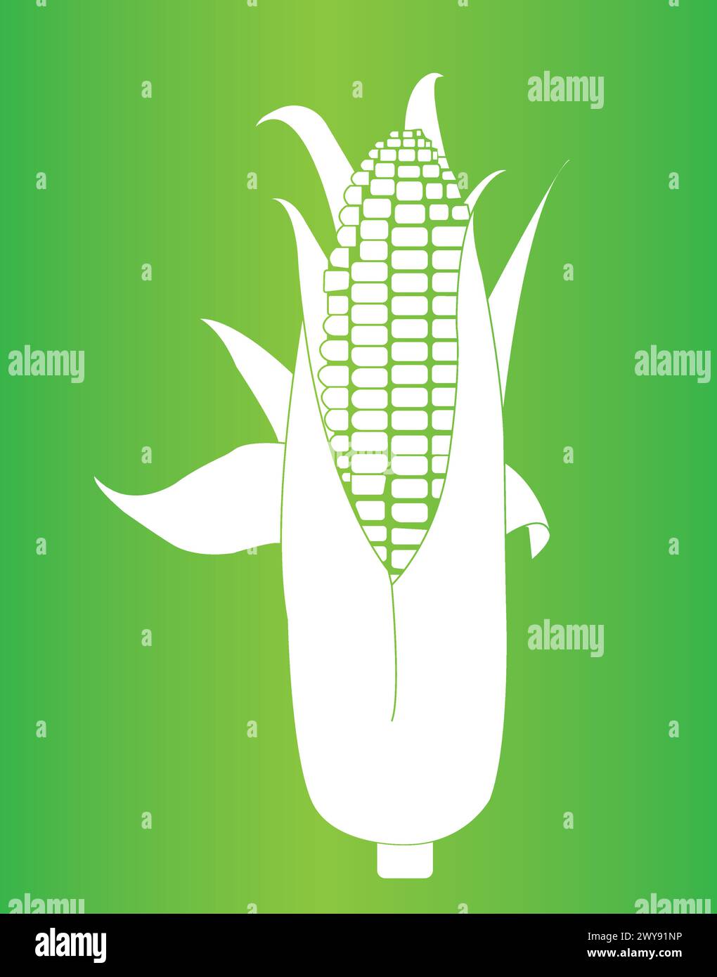 Corn icon, vector design element,illustration template Stock Vector ...