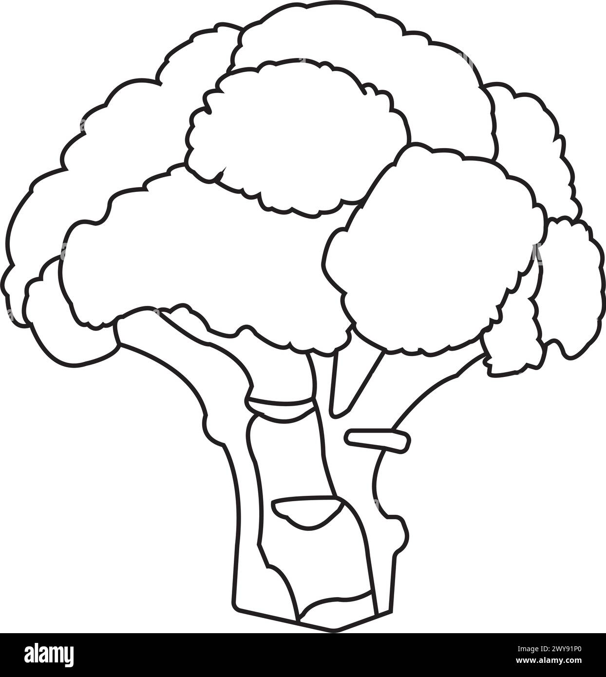 Broccoli icon vector illustration template design Stock Vector Image ...