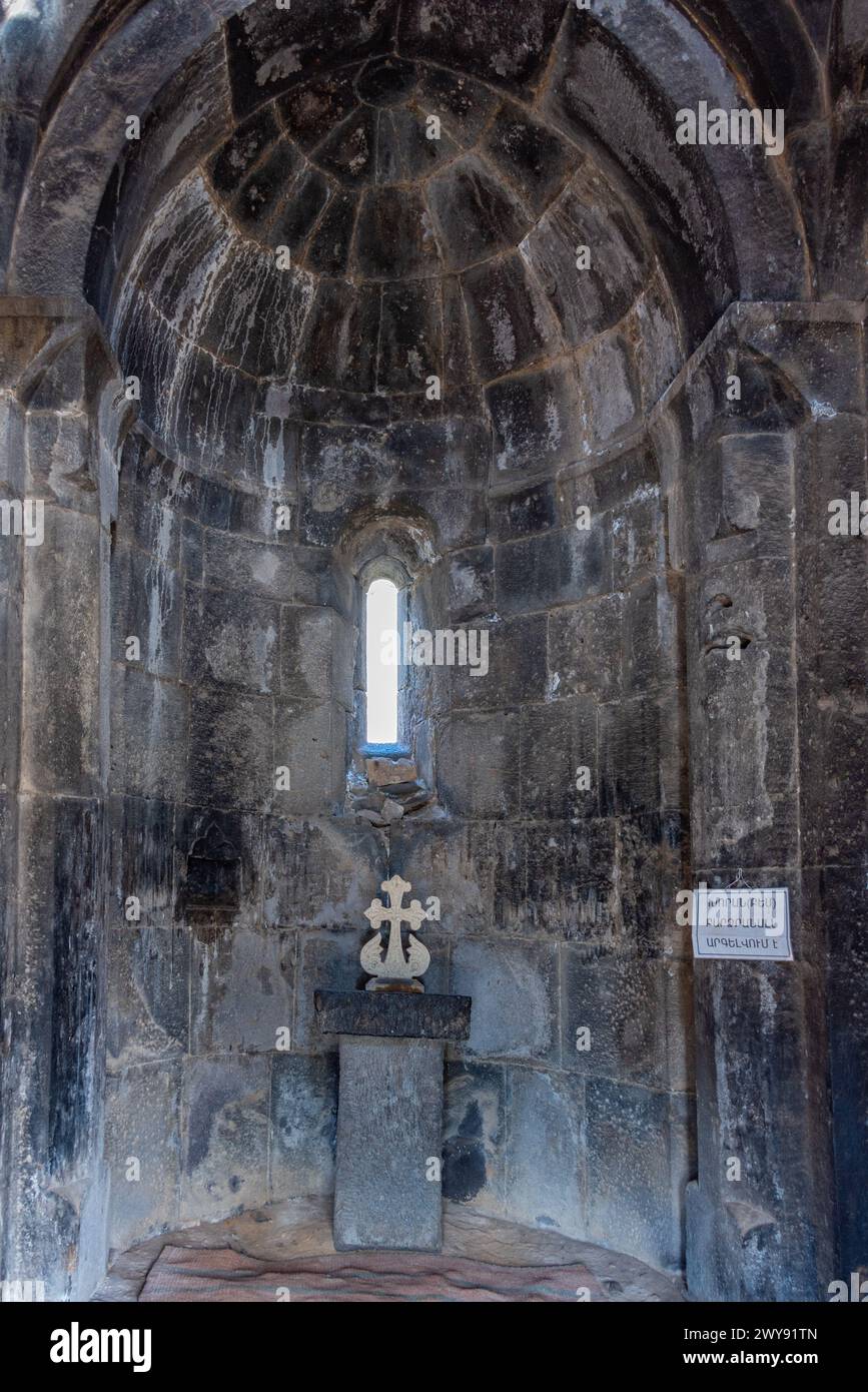 Haghpat, Armenia, September 5, 2023: Interior of Sunny day at Haghpat ...