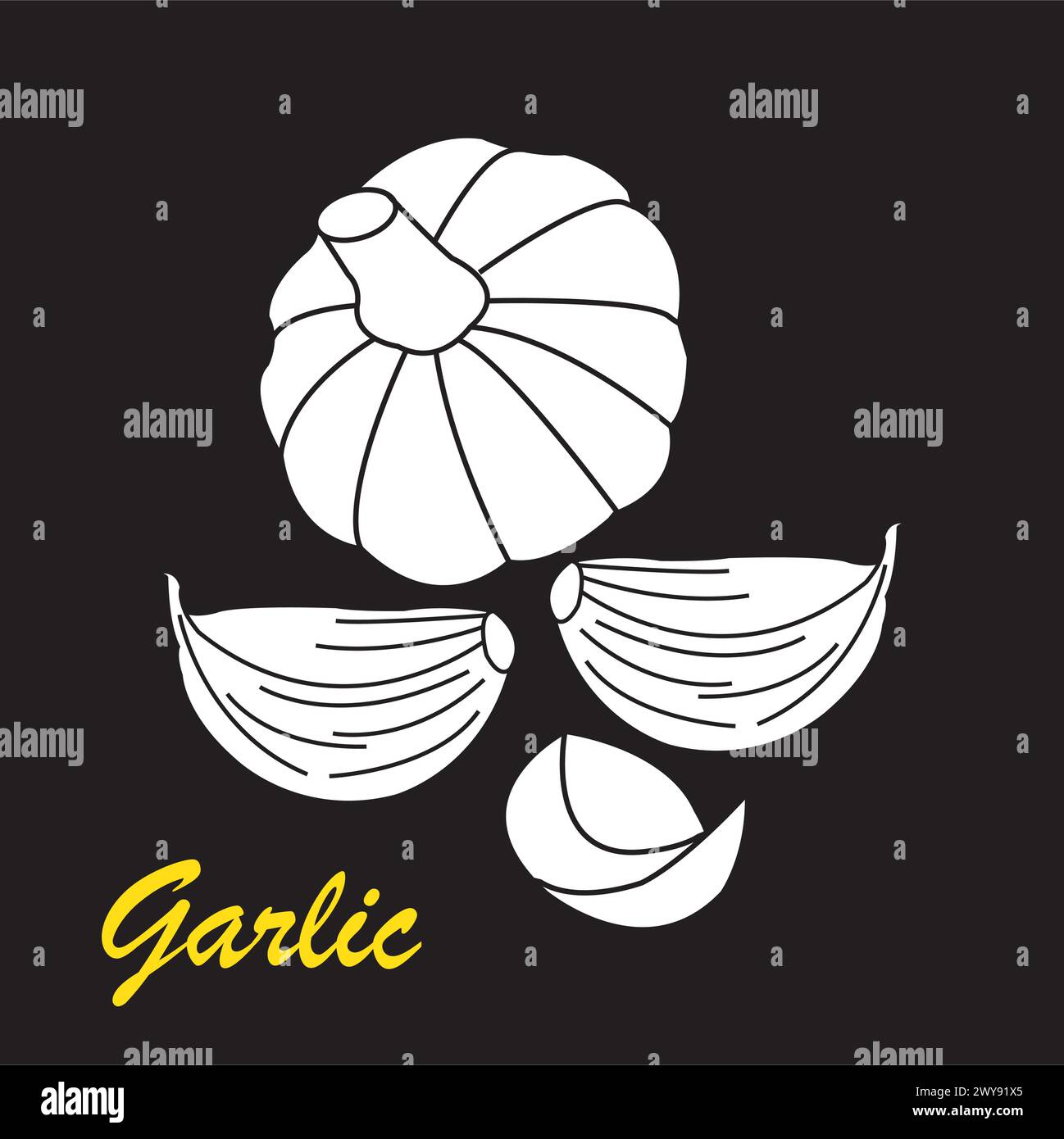 Herbal recipe logo Stock Vector Images - Alamy