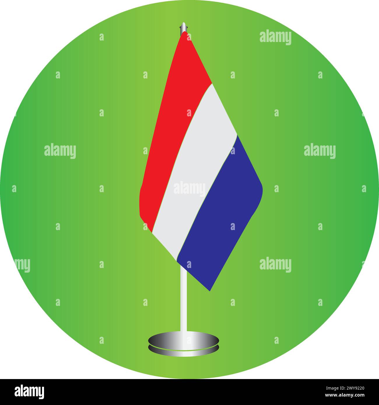 Netherlands flag icon vector symbol design Stock Vector Image & Art - Alamy