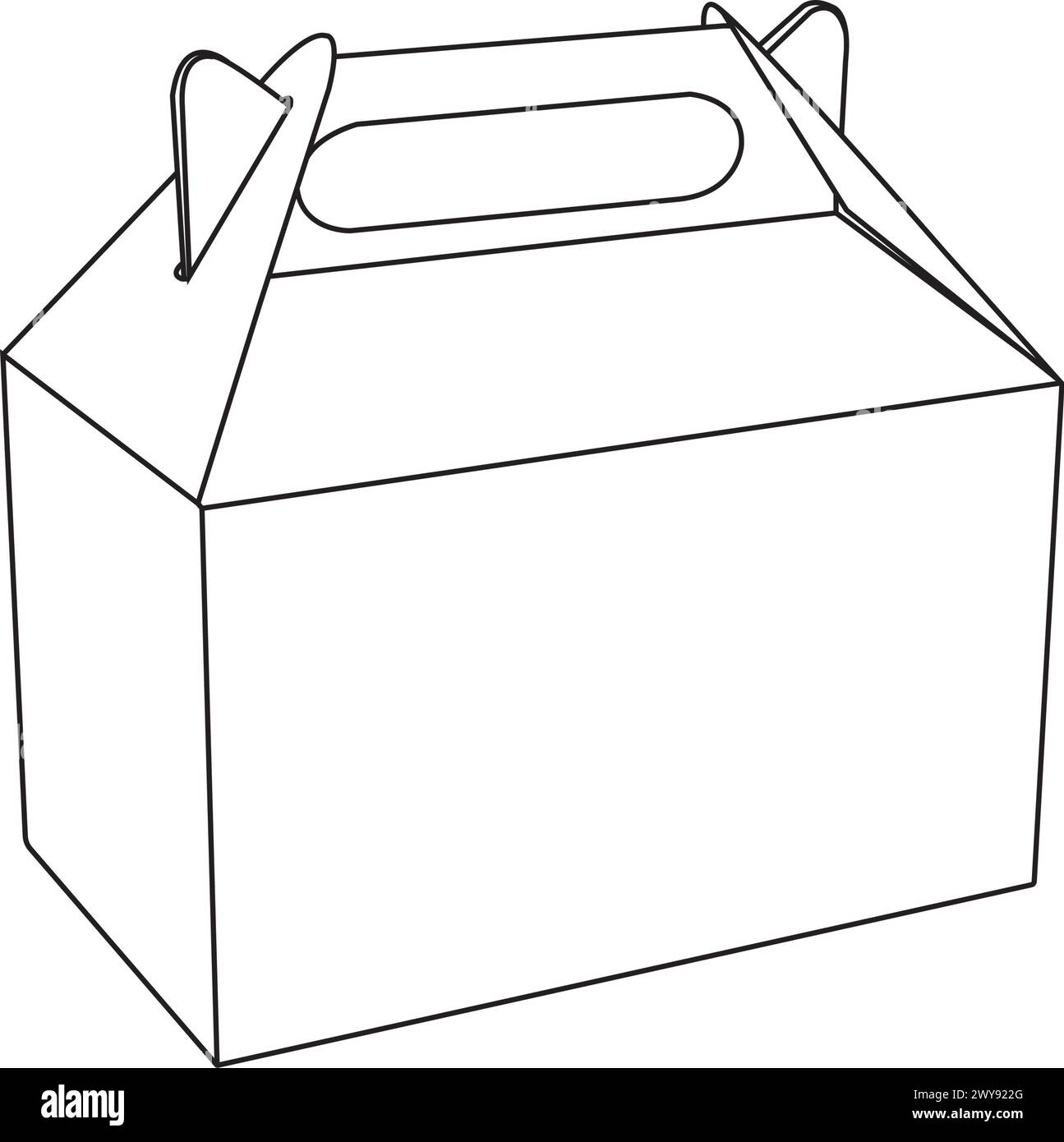 Buying gift design vector Black and White Stock Photos & Images - Alamy