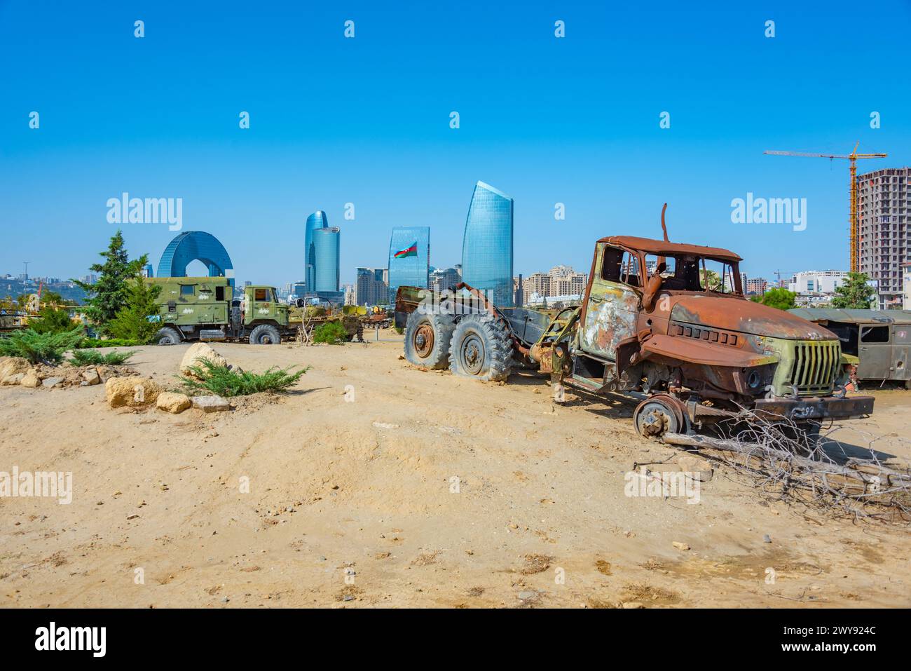 Military trophies park hi-res stock photography and images - Alamy