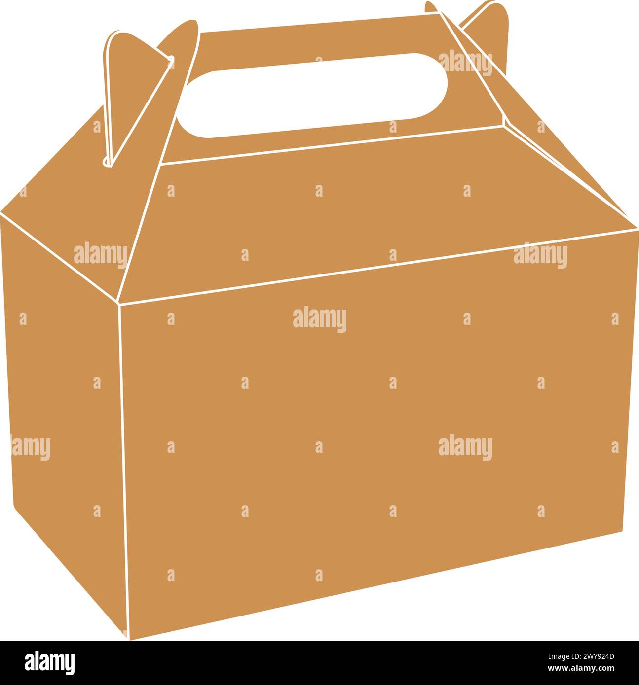 Cardboard icon vector illustration design Stock Vector Image & Art - Alamy