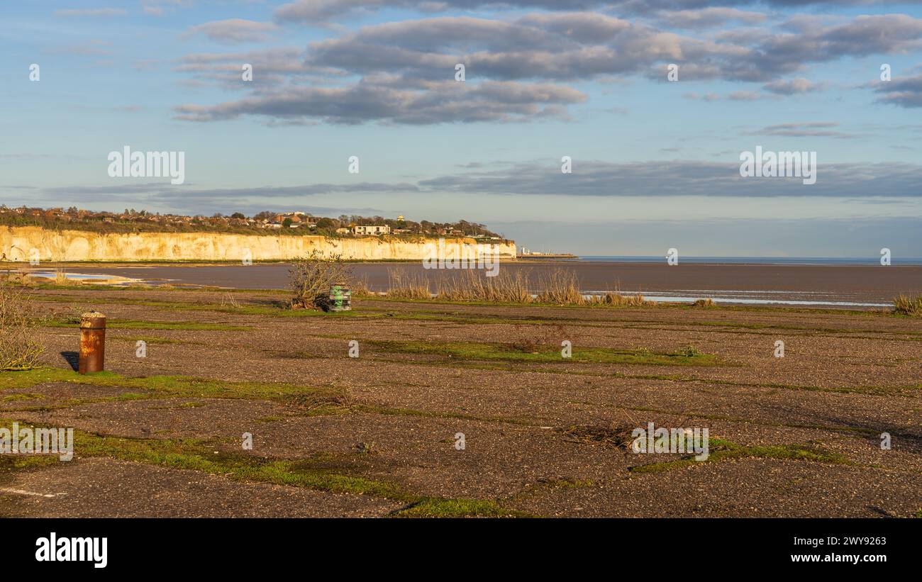 The Old Ramsgate Hovercraft Port in Cliffsend, Kent, England, UK Stock ...