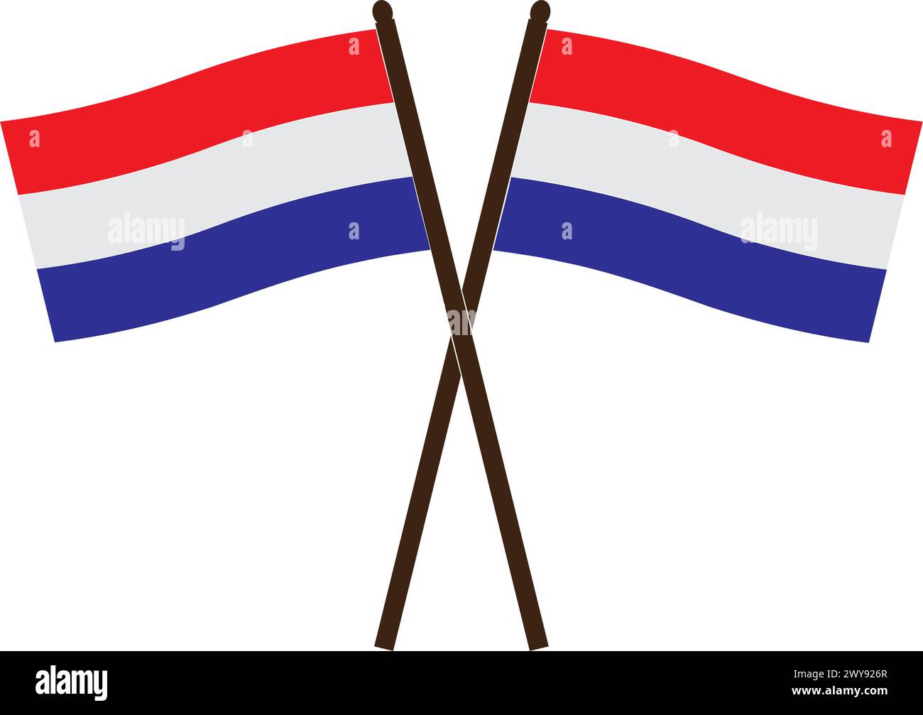 Netherlands flag icon vector symbol design Stock Vector Image & Art - Alamy