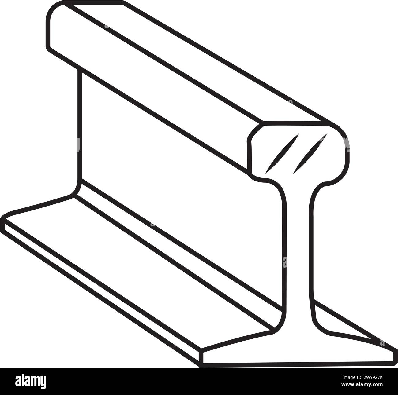 Factory construction railroad Stock Vector Images - Alamy