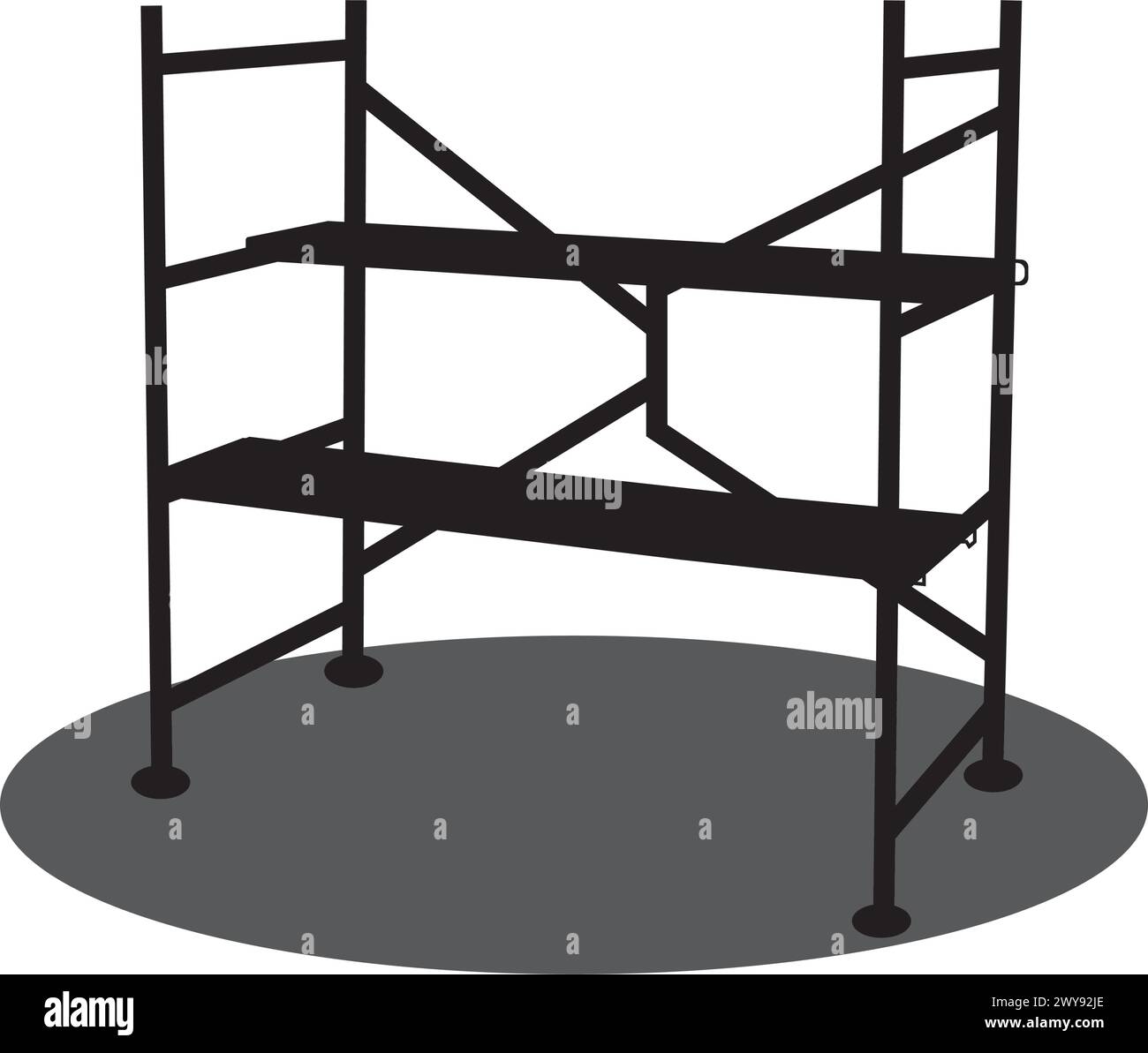 Scaffolding icon vector illustration design Stock Vector Image & Art ...