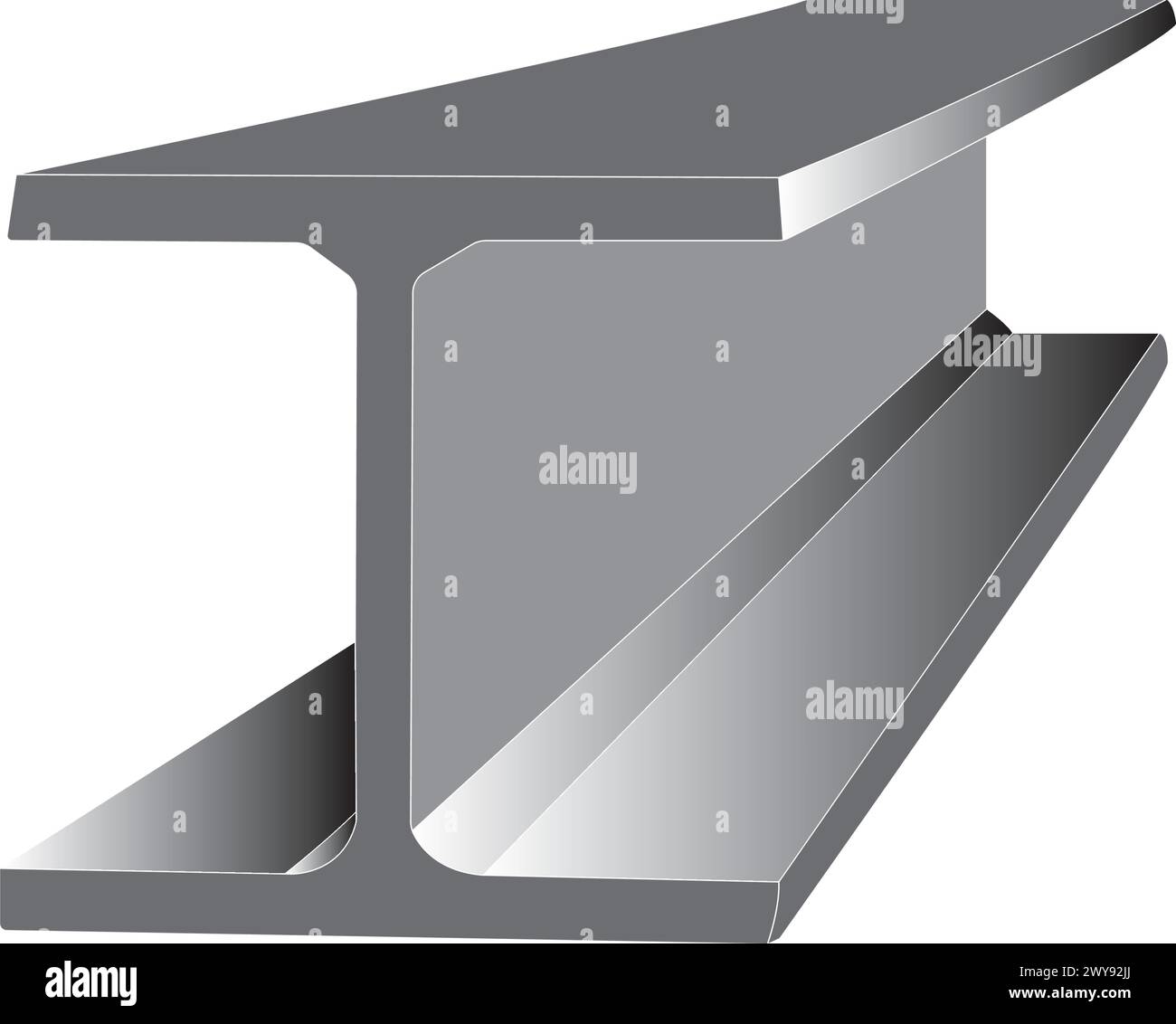 Steel girder icon Stock Vector Images - Alamy