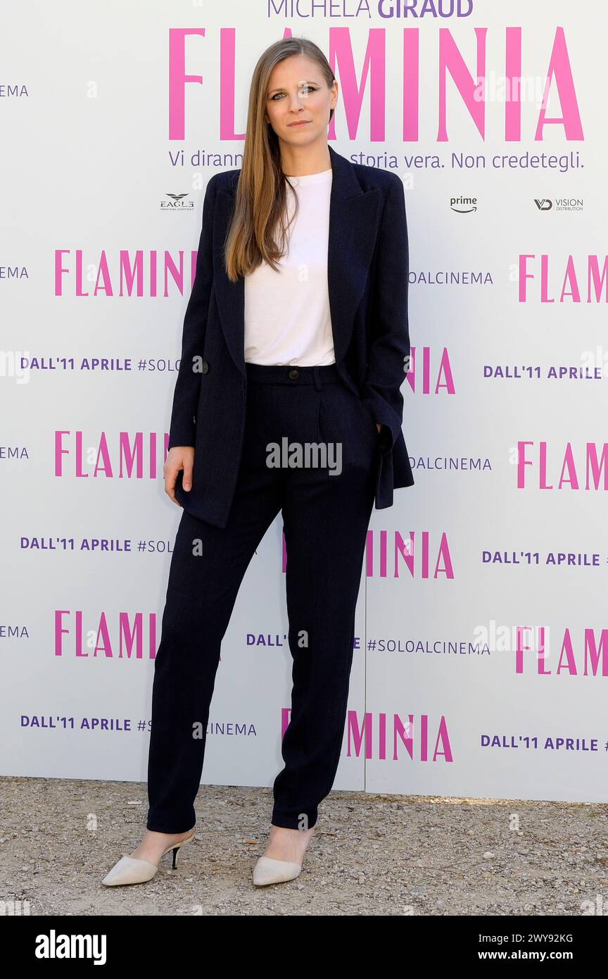 Catherine Bertoni de Laet beim Photocall zum Kinofilm 'Flaminia' in der ...