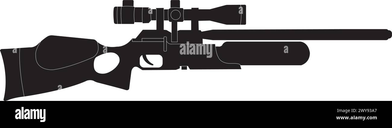 Air rifle icon vector illustration design Stock Vector Image & Art - Alamy