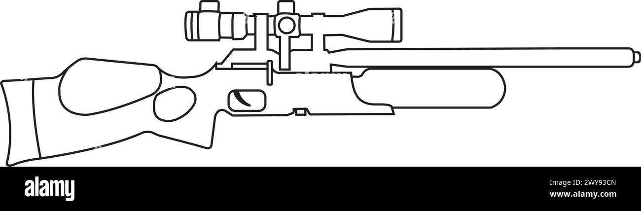 Air rifle icon vector illustration design Stock Vector Image & Art - Alamy