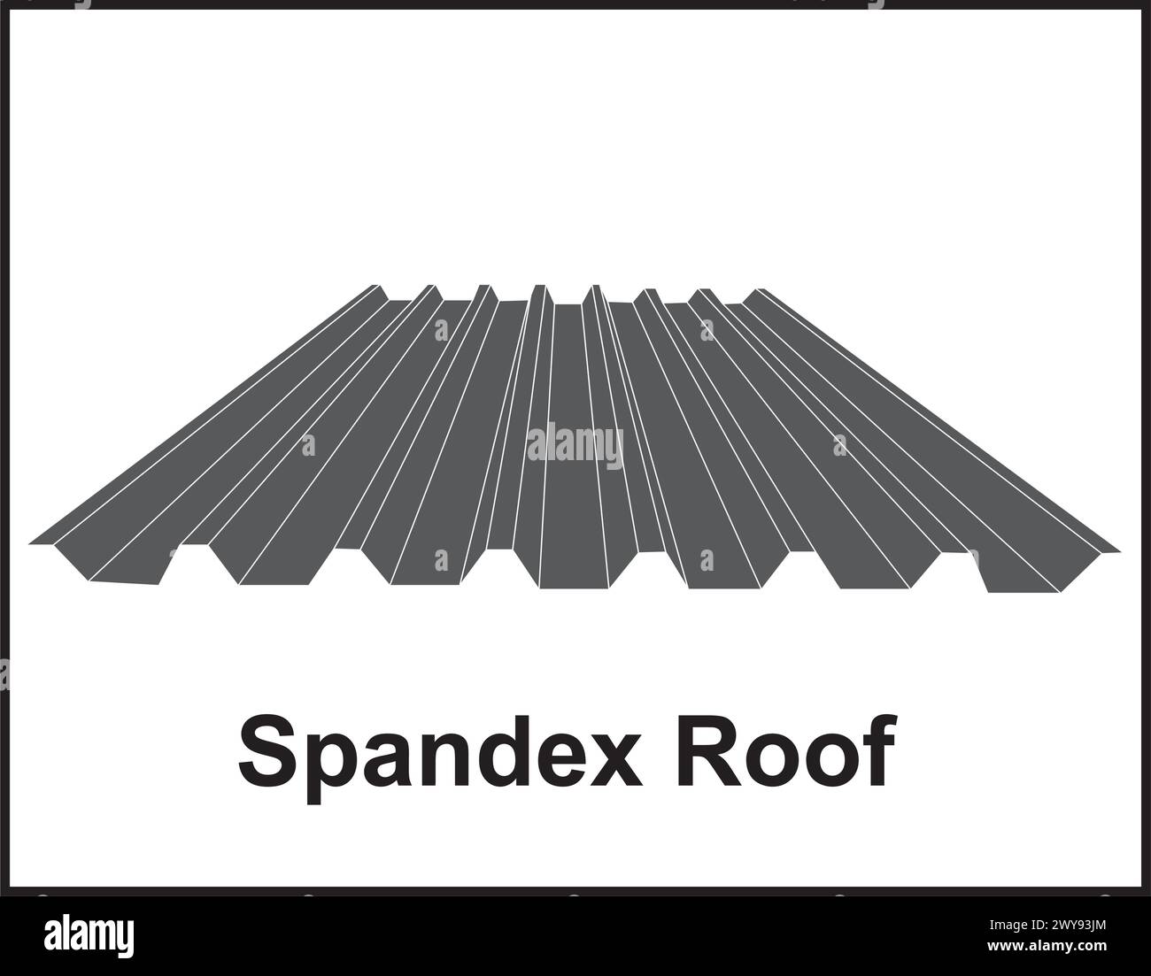 Iron roof detail Stock Vector Images - Alamy