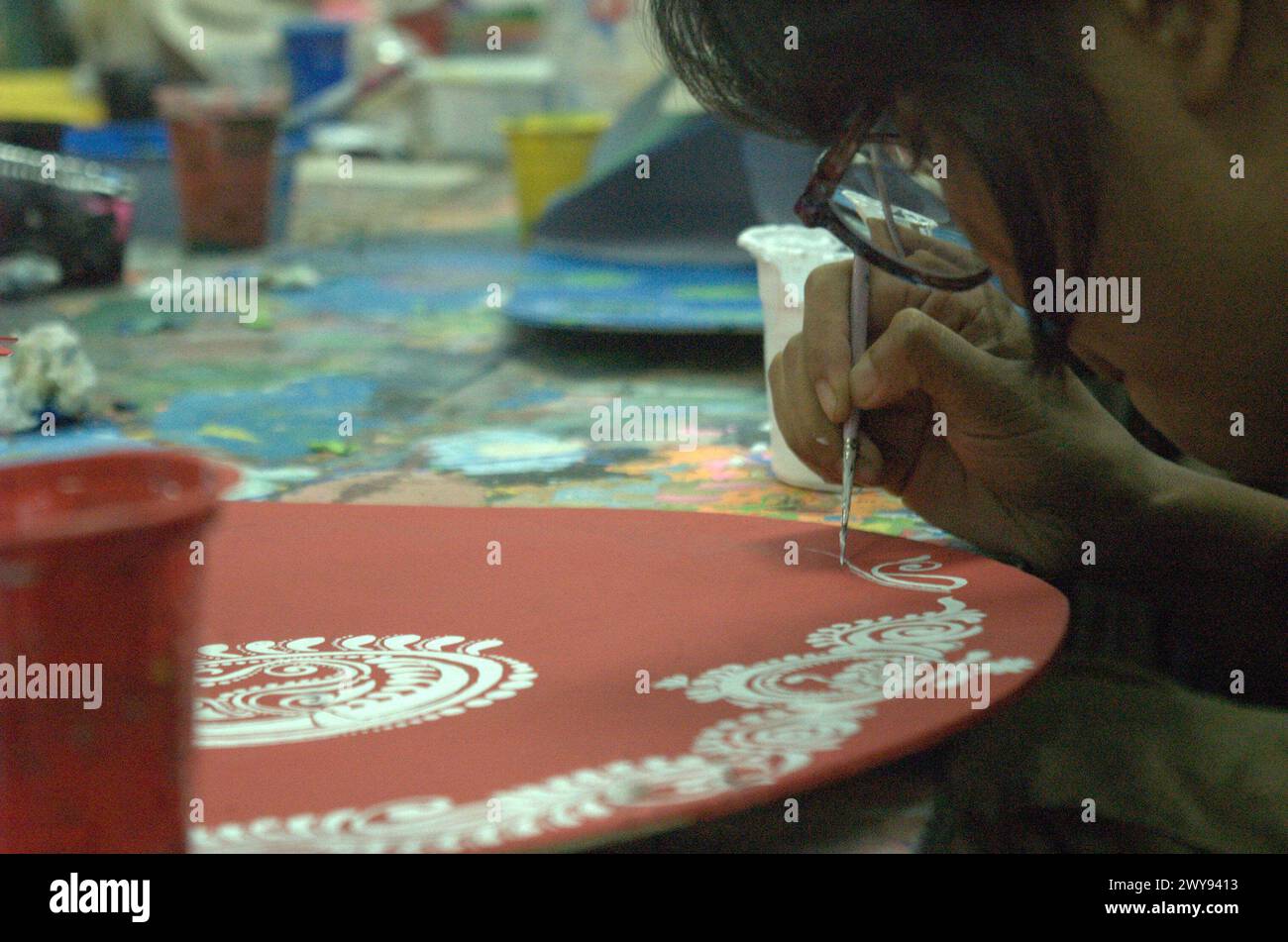 Alpana art hi-res stock photography and images - Alamy