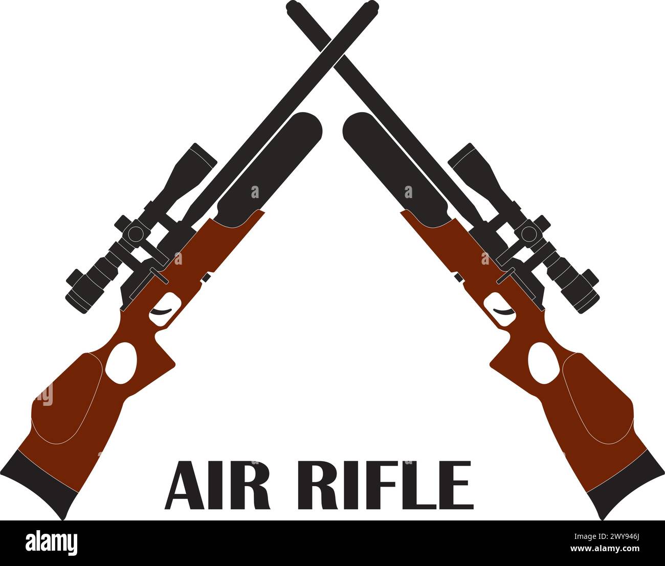 Air rifle icon vector illustration design Stock Vector Image & Art - Alamy