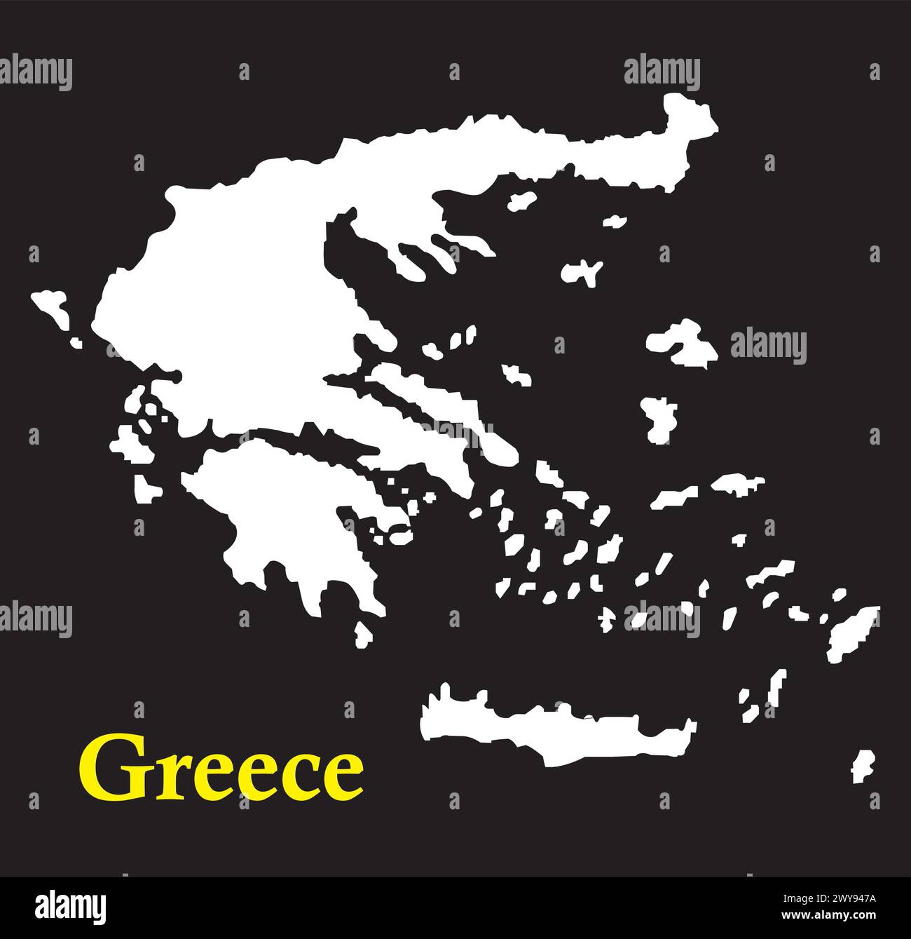 Athens greece maps cartography geography athens hi-res stock ...