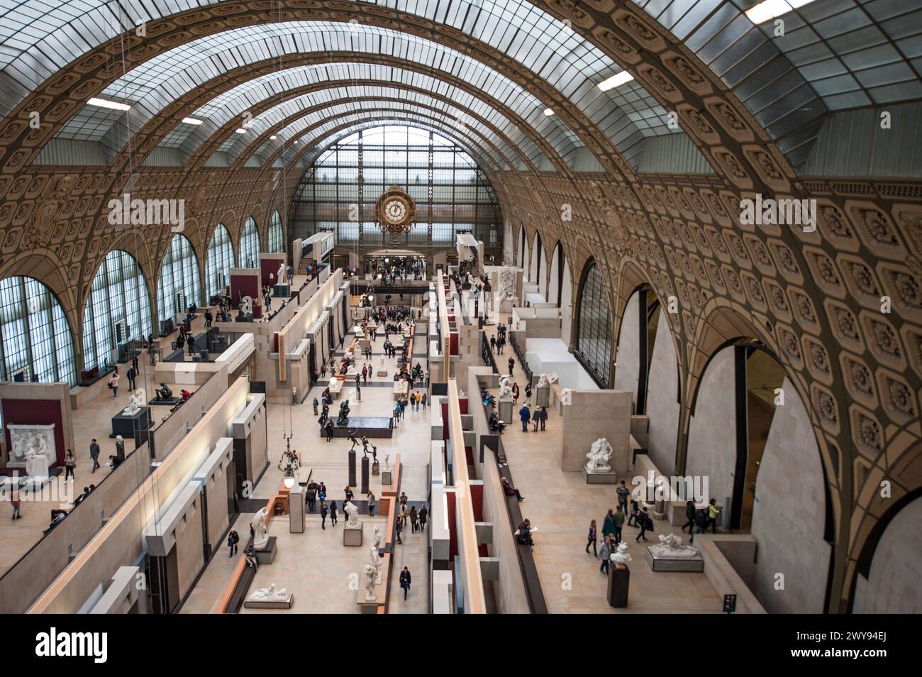 Paris, view, interior museum, france Stock Photo - Alamy