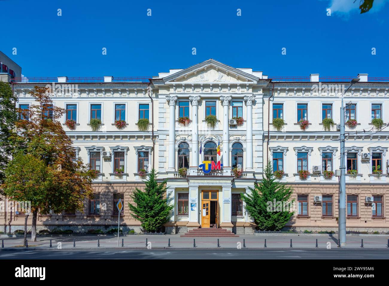 Chisinau, Moldova, August 23, 2023: Technical University of Moldova in ...