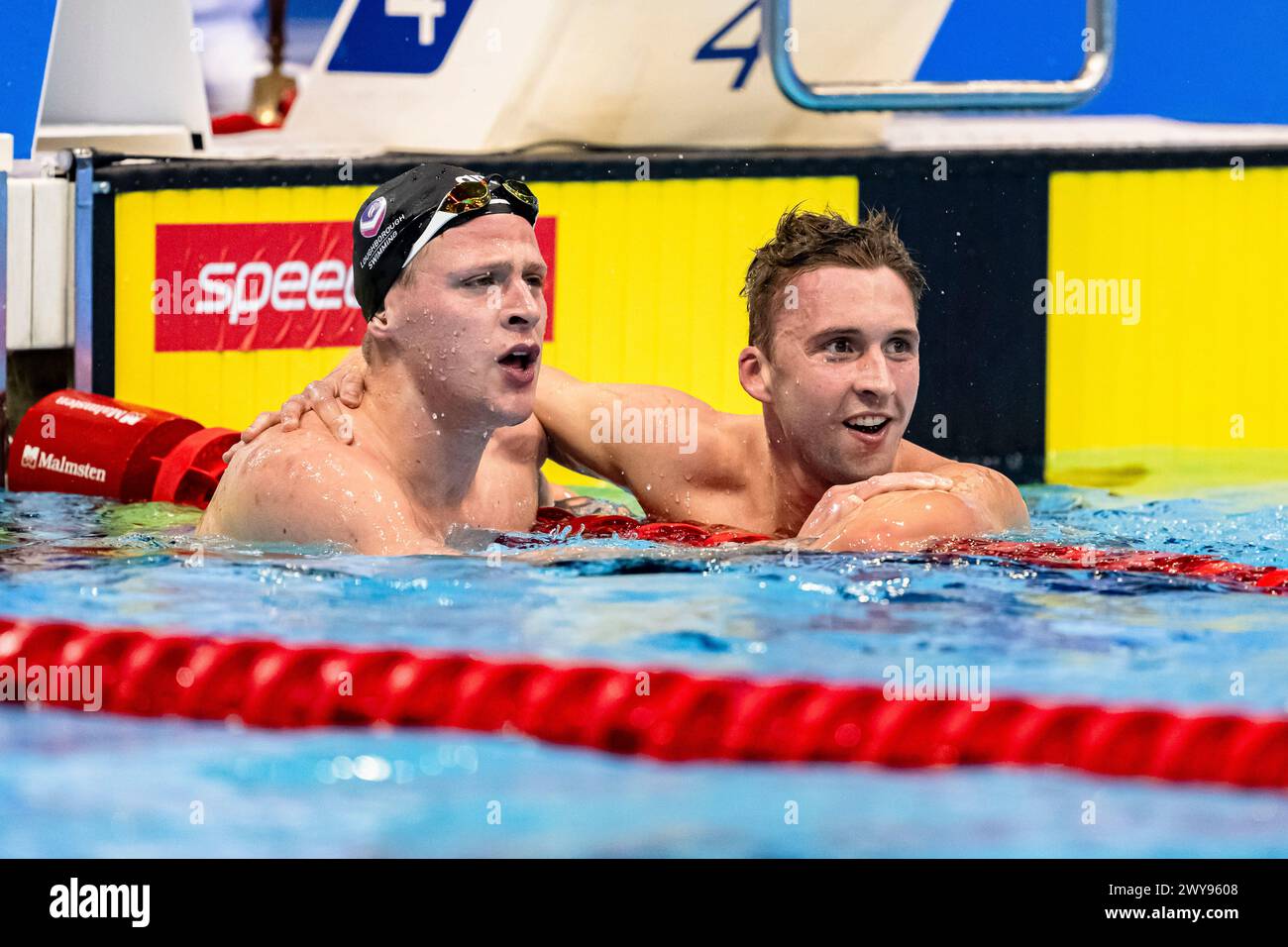 LONDON, UNITED KINGDOM. 04 April, 2024. Daniel Jervis (right ...