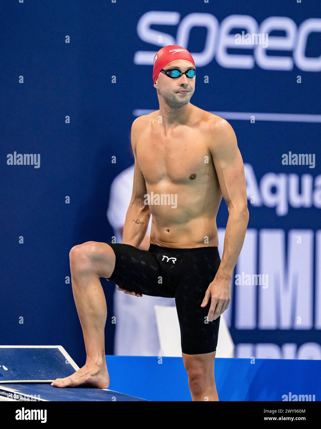 LONDON, UNITED KINGDOM. 04 April, 2024. Daniel Jervis competes in Men’s ...