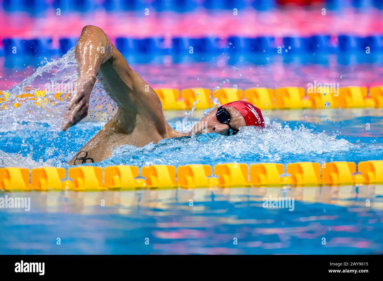 LONDON, UNITED KINGDOM. 04 April, 2024. Daniel Jervis competes in Men’s ...