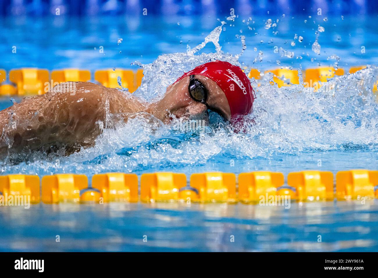 LONDON, UNITED KINGDOM. 04 April, 2024. Daniel Jervis competes in Men’s ...