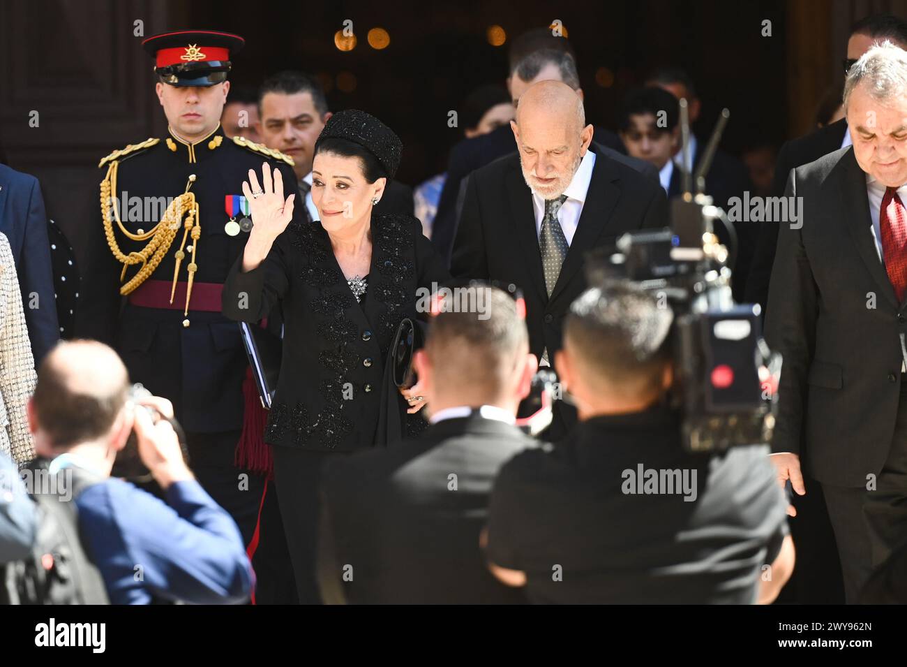 Beijing, Malta. 4th Apr, 2024. Malta's new president Myriam Spiteri ...