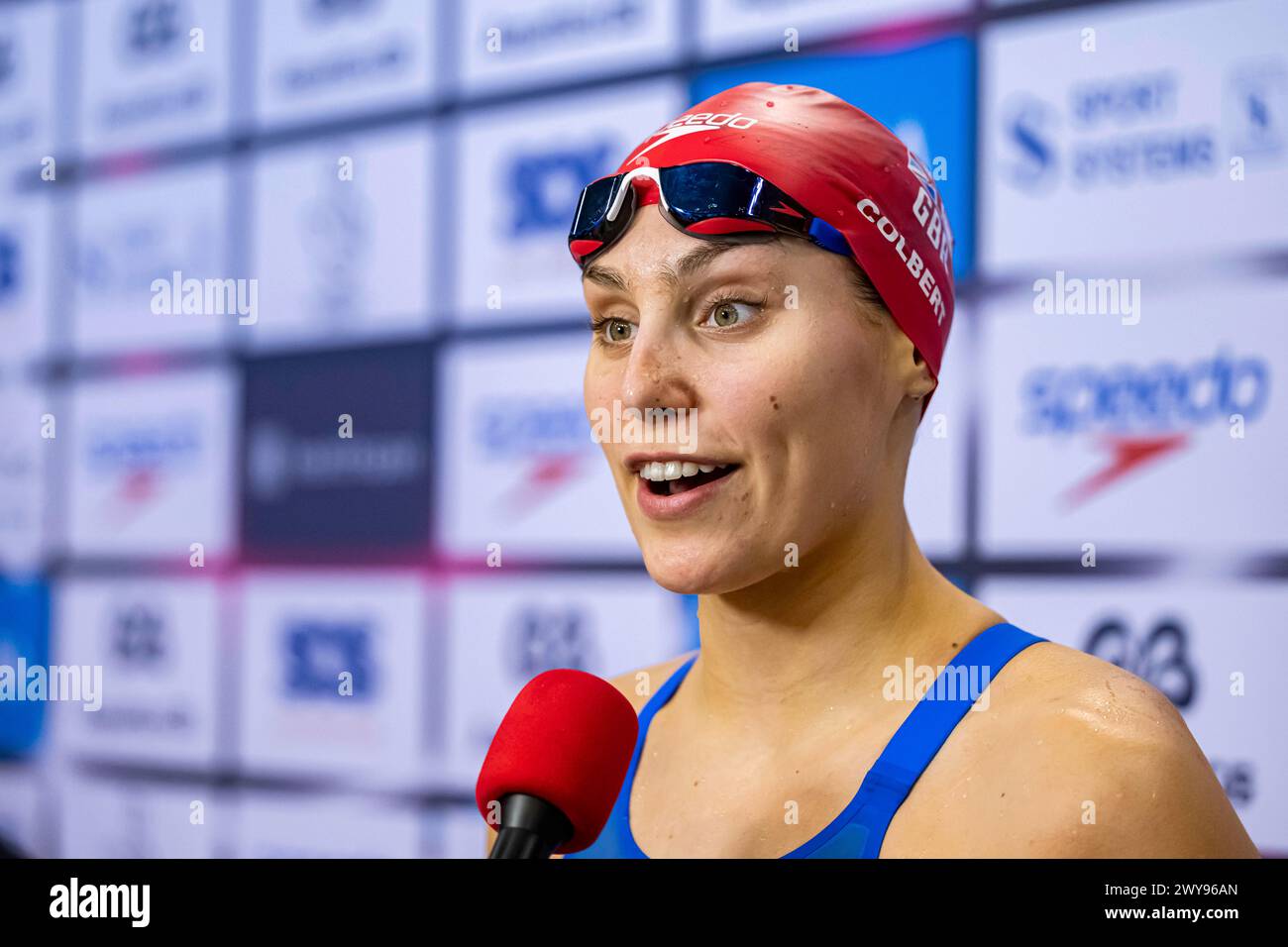 LONDON, UNITED KINGDOM. 04 April, 2024. Freya Colbert was interviewed ...