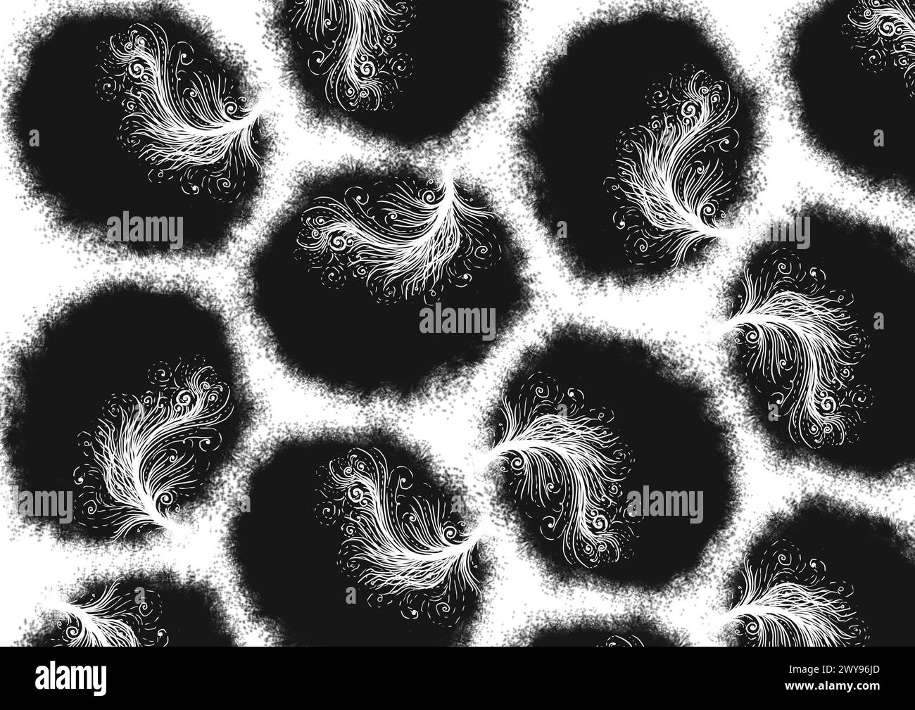 Thin white abstract line resembling hi-res stock photography and images ...