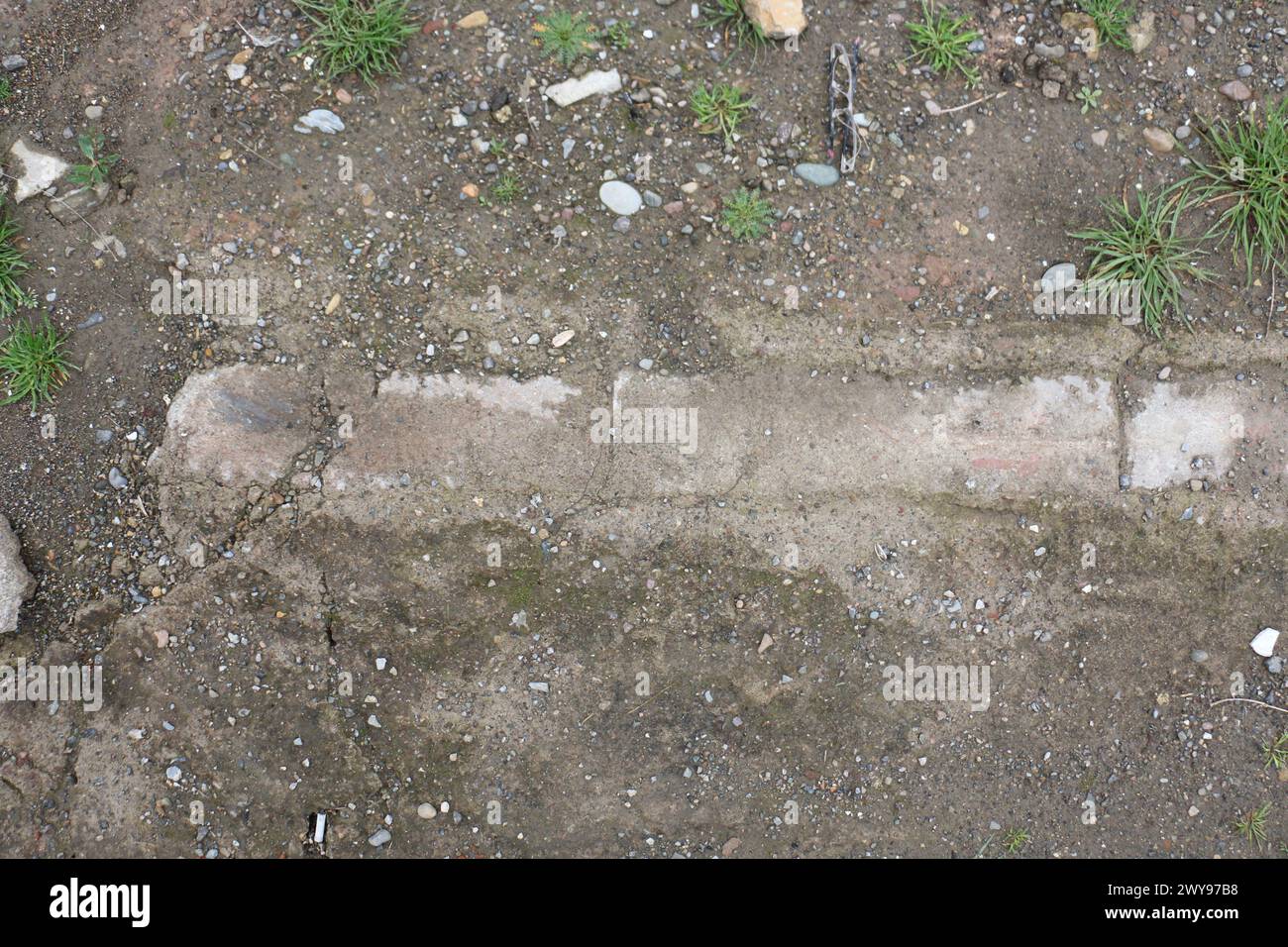 Mud and grass ground texture suitable for reference Stock Photo - Alamy
